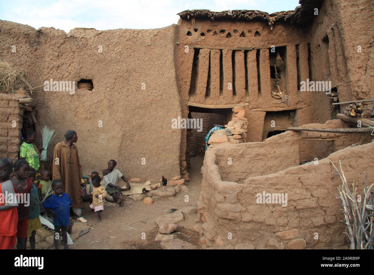 Dogon country : village of Samari Stock Photo - Alamy