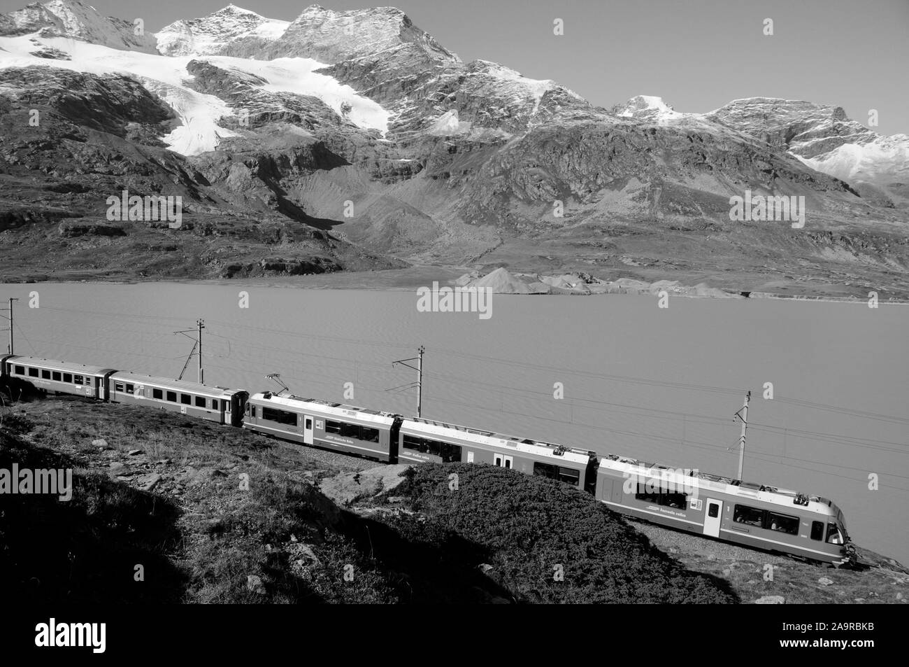 Swiss Alps: Unesco World Heritage Train trip in the Upper Engadin at ...
