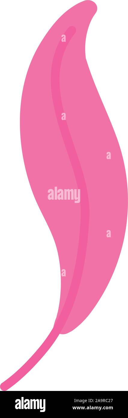 feather imagination mystery magic flat icon vector illustration Stock ...