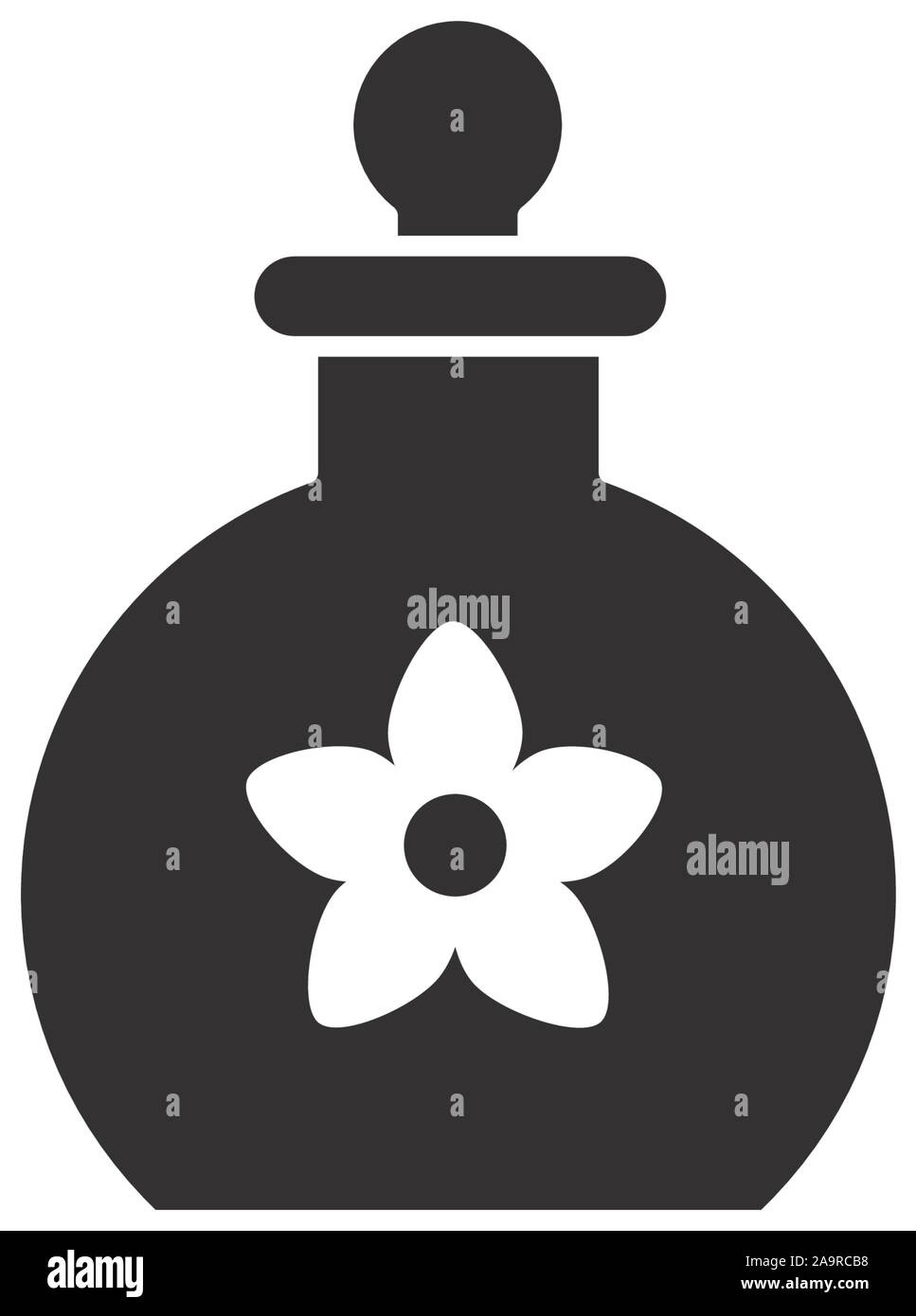 spa bottle product silhouette style icon vector illustration design ...