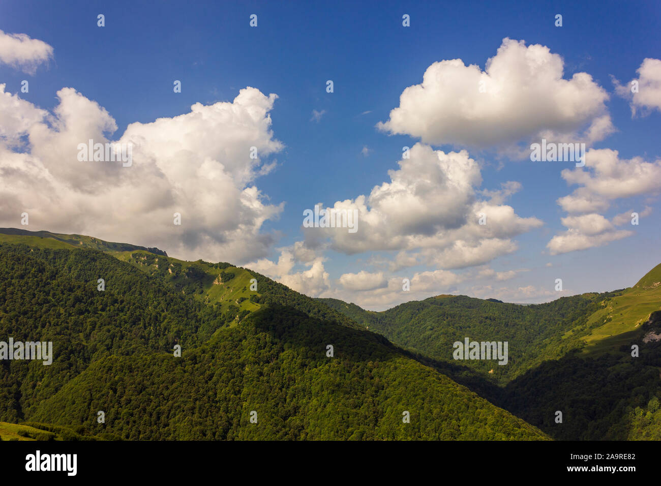 Russian region, Chechen Republic, Caucasus Mountains Stock Photo - Alamy