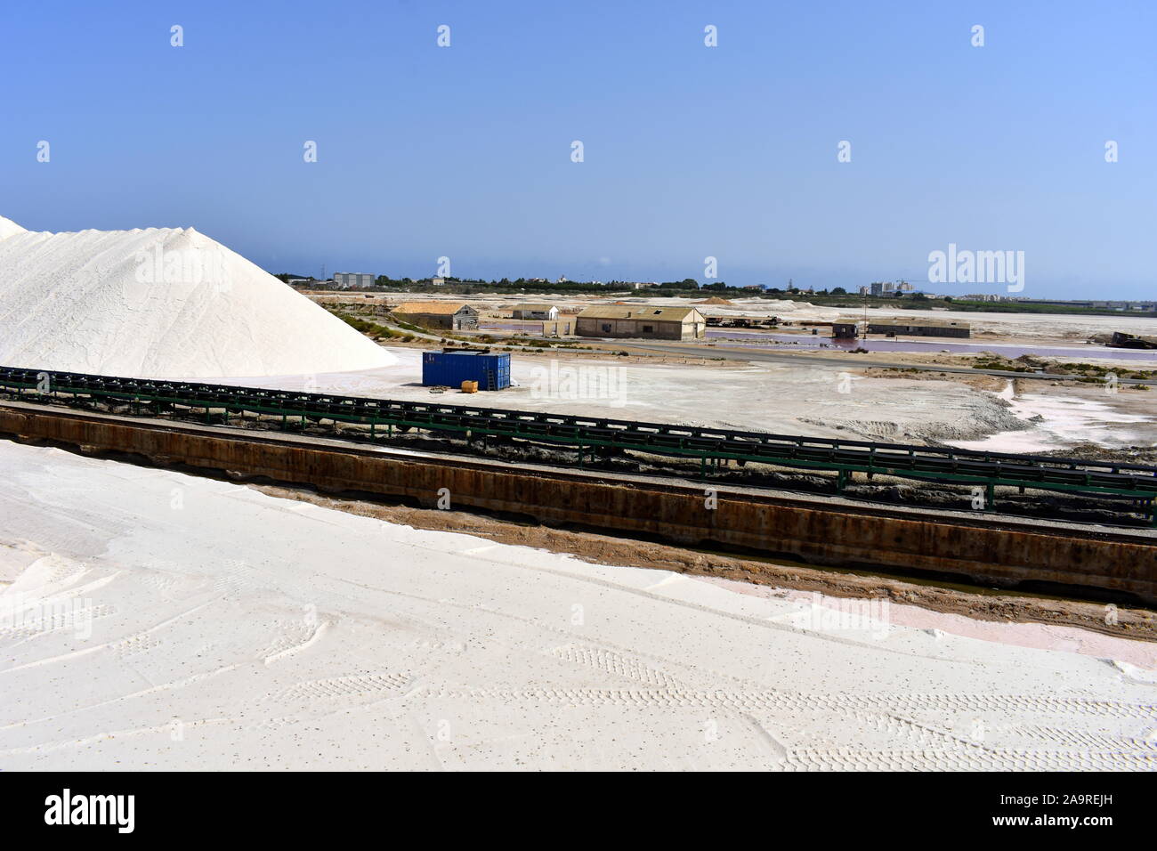 Torrevieja salt works, Torrevieja, Alicante Spain Stock Photo - Alamy