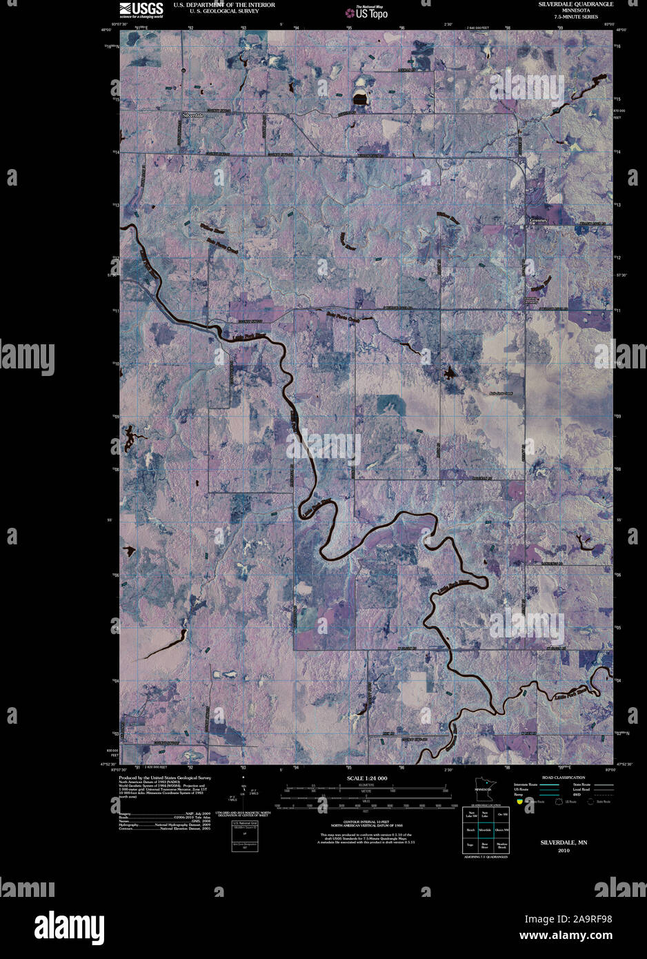 Silverdale map hi-res stock photography and images - Alamy