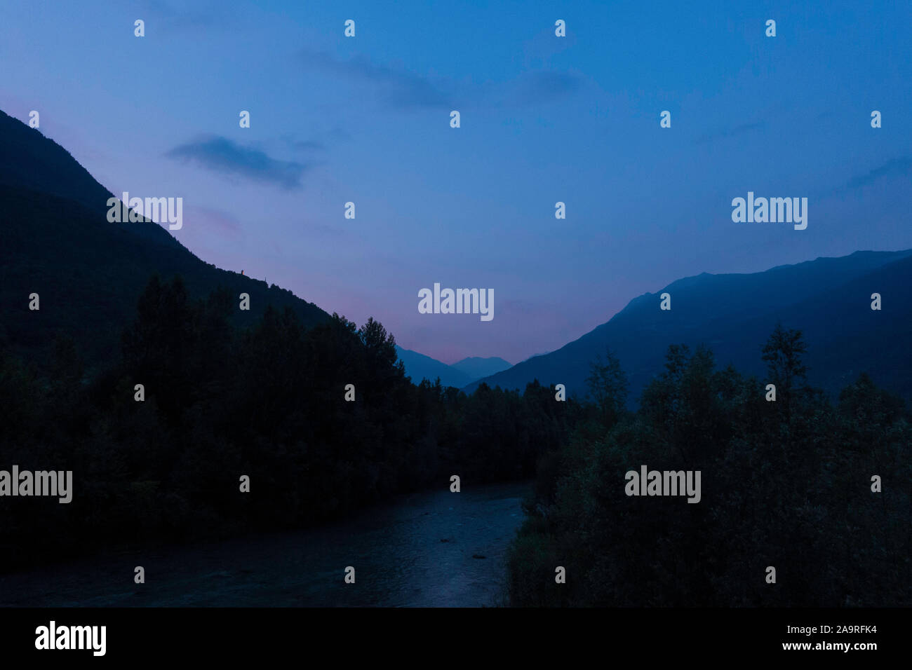 Valley Of The Adda River High Resolution Stock Photography and Images ...