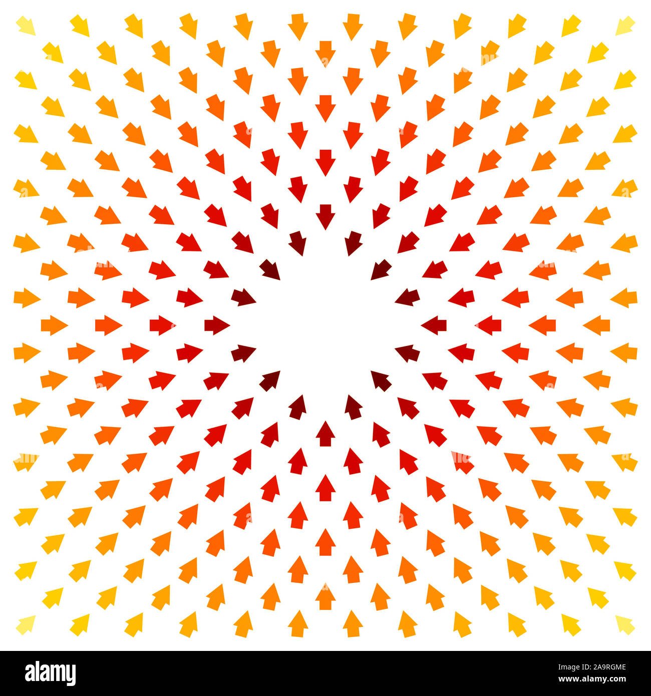 An image of a red yellow pointer background Stock Photo - Alamy