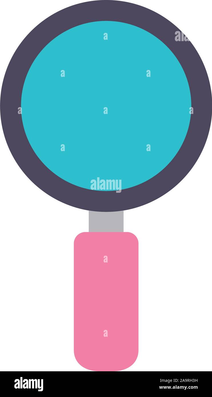 Magnifying class Cut Out Stock Images & Pictures - Alamy