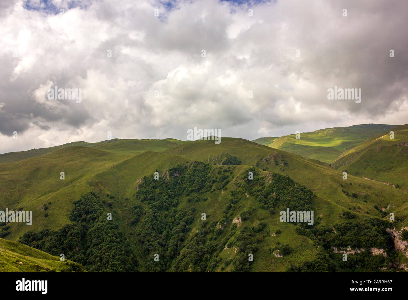 Russian region, Chechen Republic, Caucasus Mountains Stock Photo - Alamy