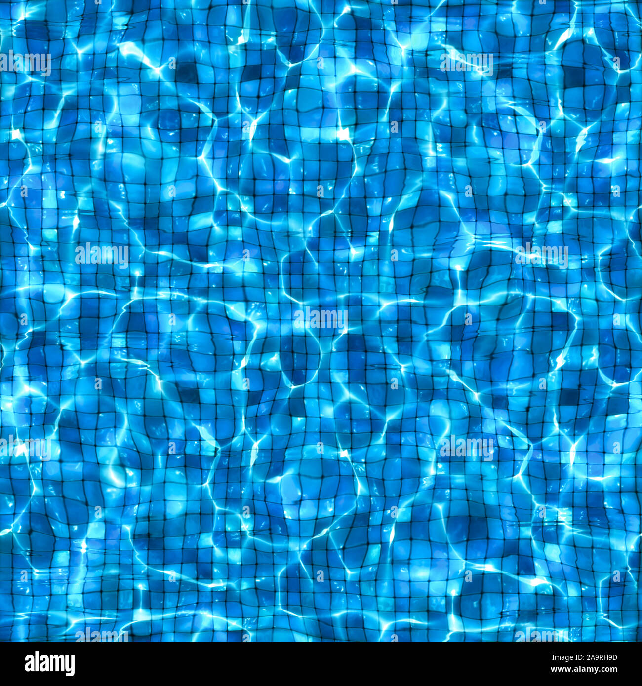 An image of a beautiful blue pool water background Stock Photo - Alamy