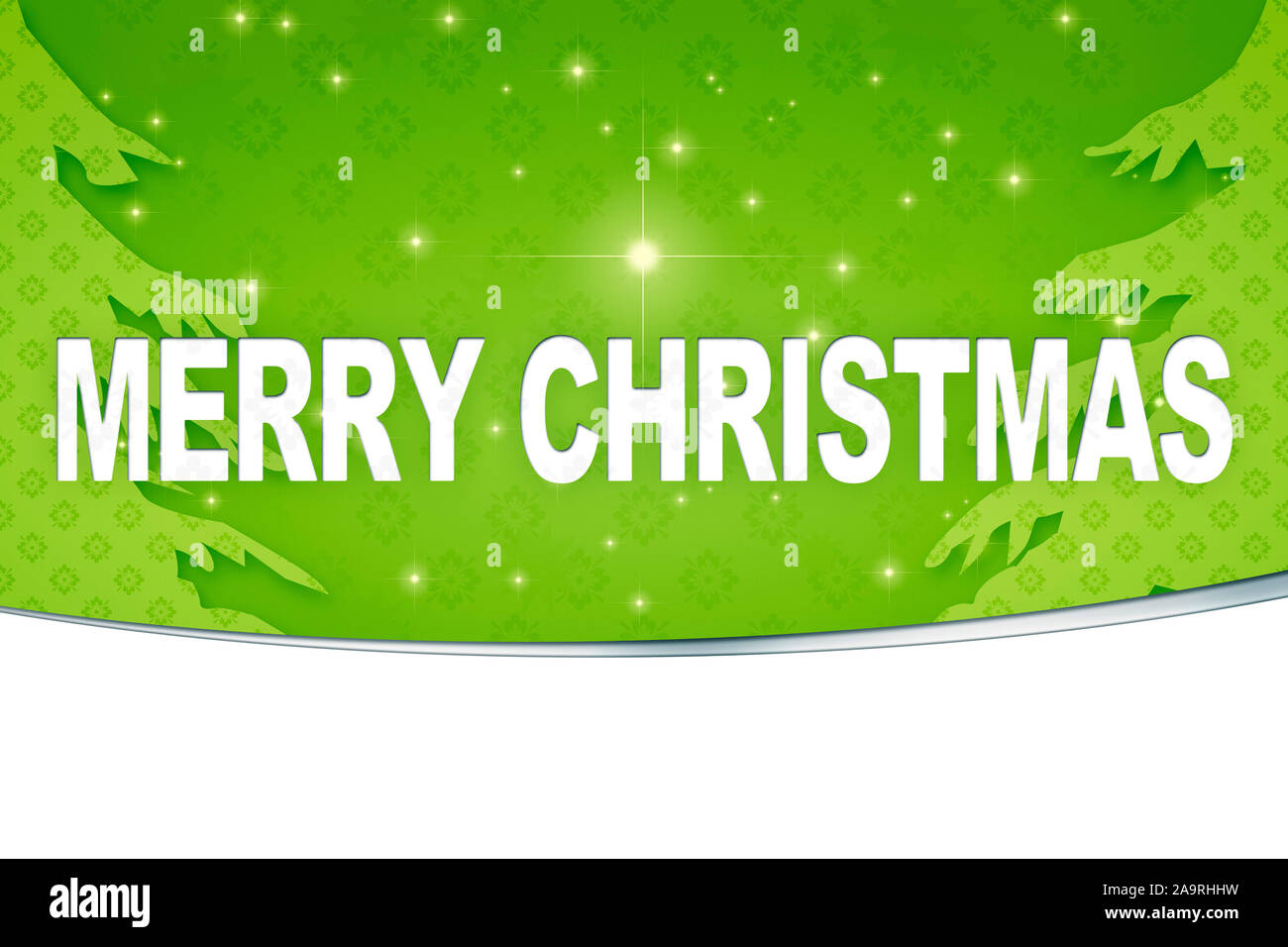 An image of a nice green christmas background Stock Photo - Alamy