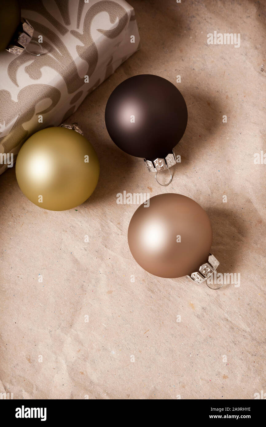 An image of a nice vintage christmas background Stock Photo - Alamy