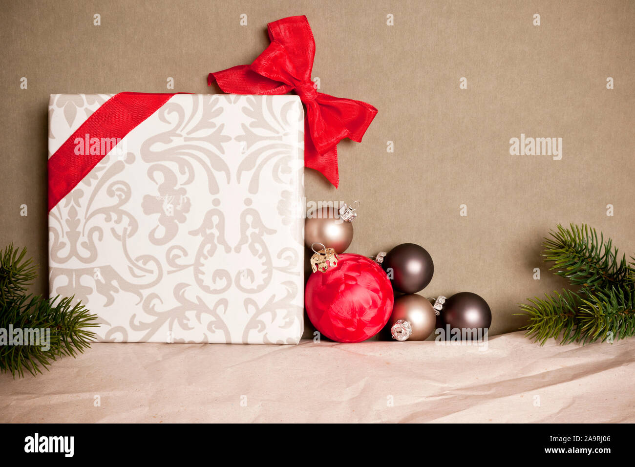 An image of a nice christmas background Stock Photo - Alamy
