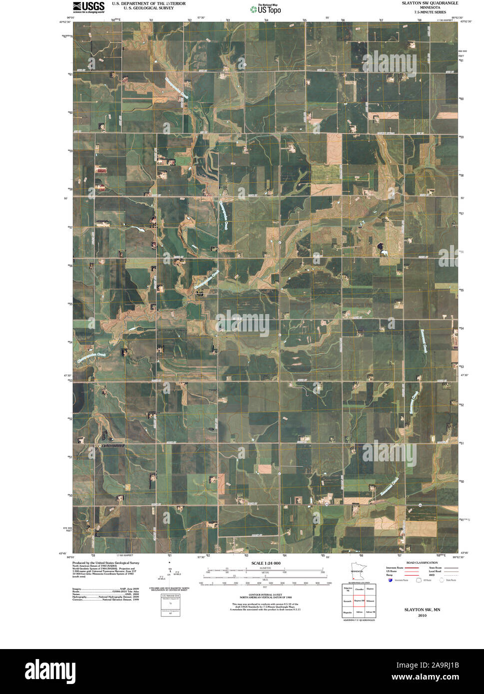 Slayton map hi-res stock photography and images - Alamy