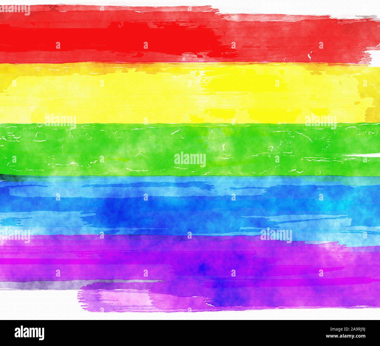 An image of a nice rainbow colors background Stock Photo - Alamy