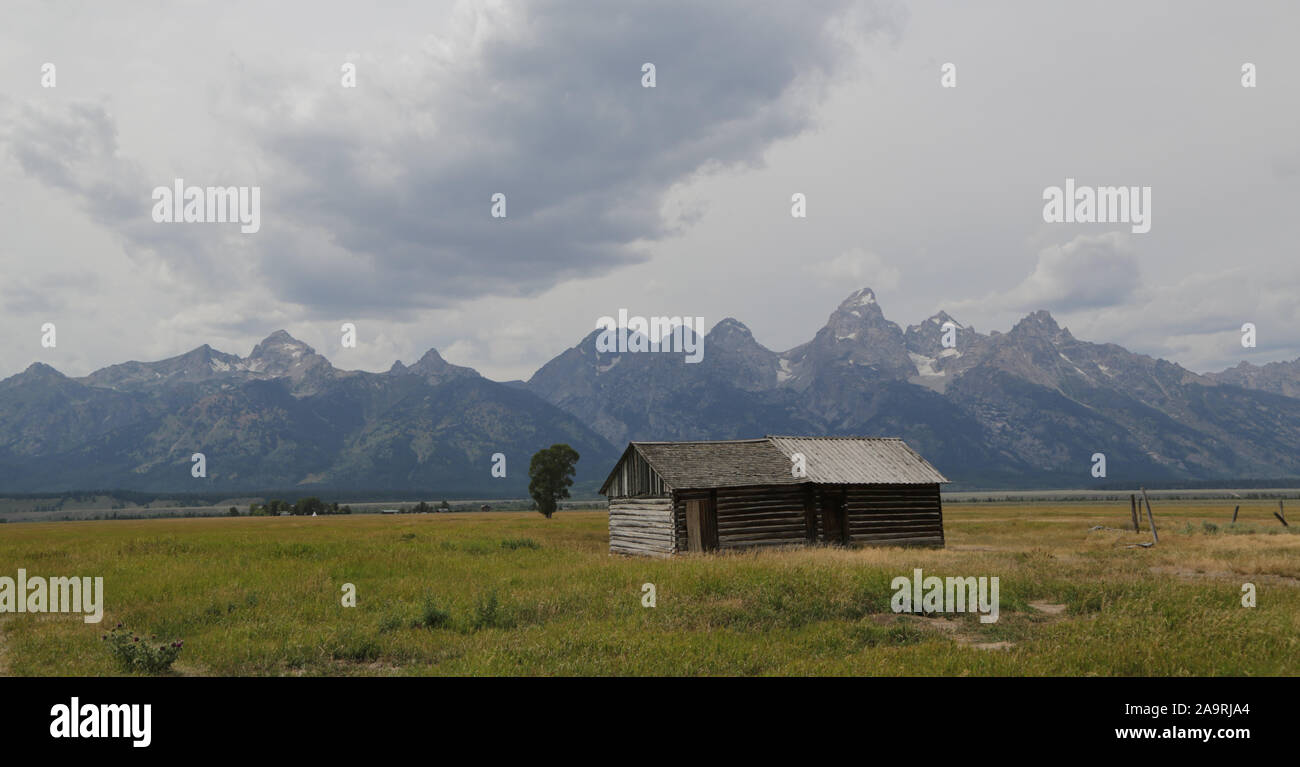 mormon house in USA grand teton national park the beauty of amazing ...