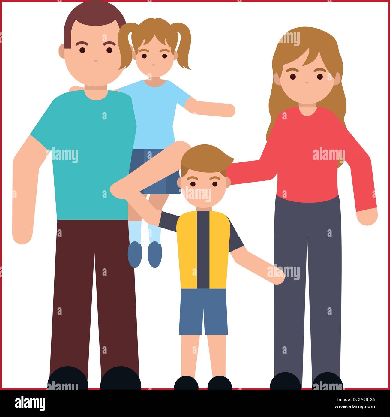 Familiar figure Stock Vector Images - Alamy