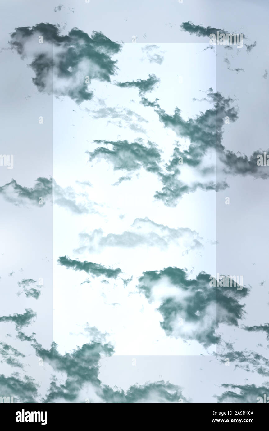 Cloudy abstract background with soft colors and graphic elements ...