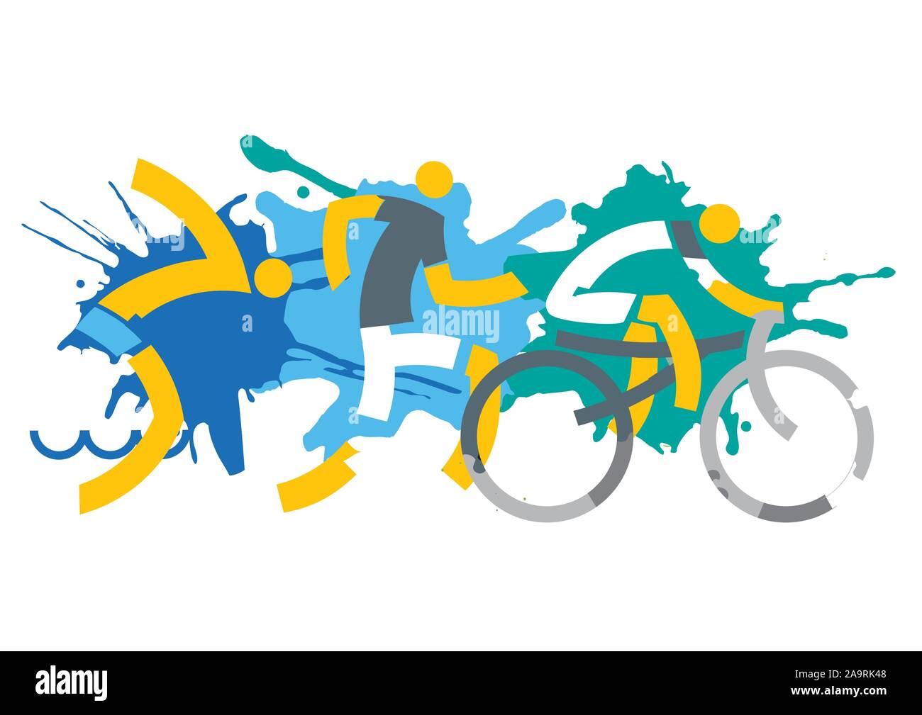 Triathlon Graphic