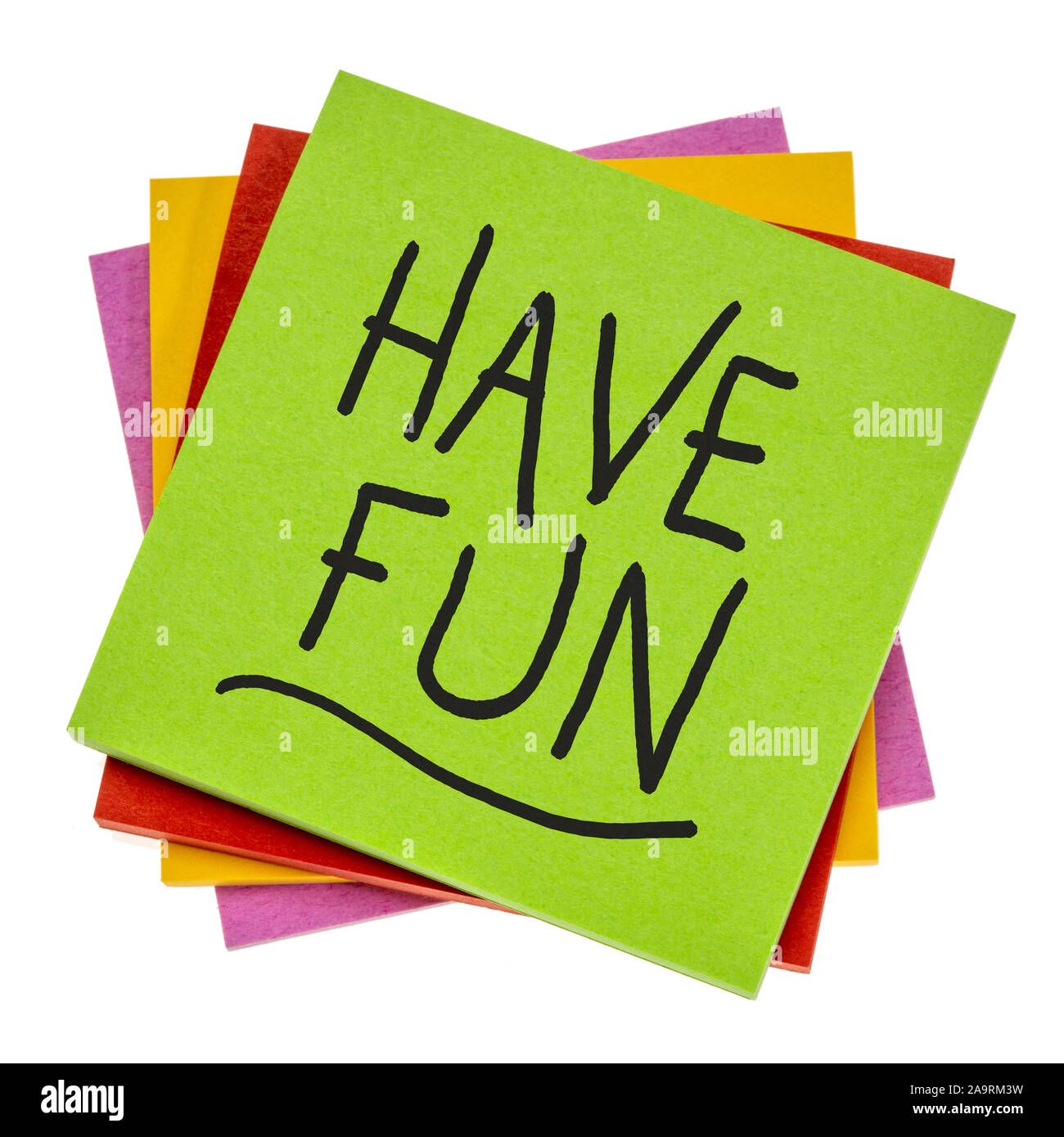 Handwritten slogan Cut Out Stock Images & Pictures - Alamy