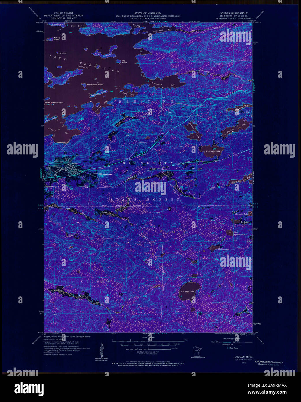 Map of soudan hi-res stock photography and images - Alamy