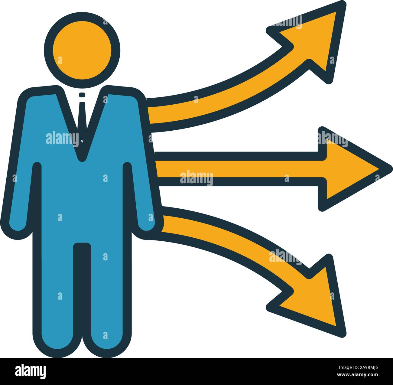 Career Choice icon. Simple element from productivity icons collection ...