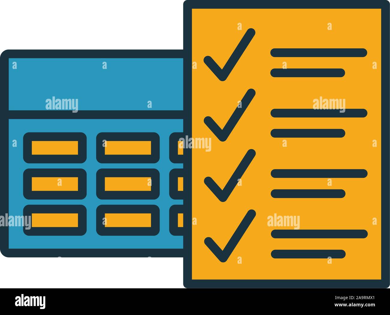 Tasks To Do icon. Simple element from productivity icons collection ...