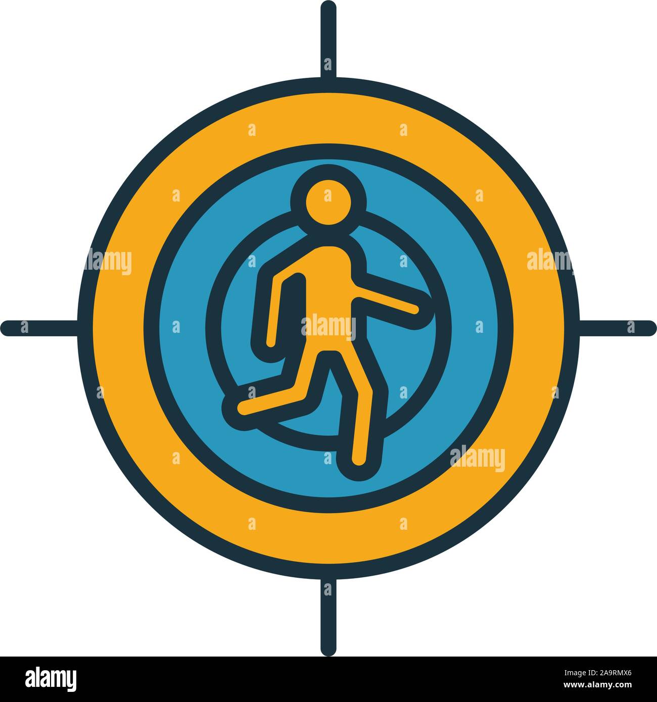 Intention icon. Simple element from productivity icons collection. Creative Intention icon ui ...