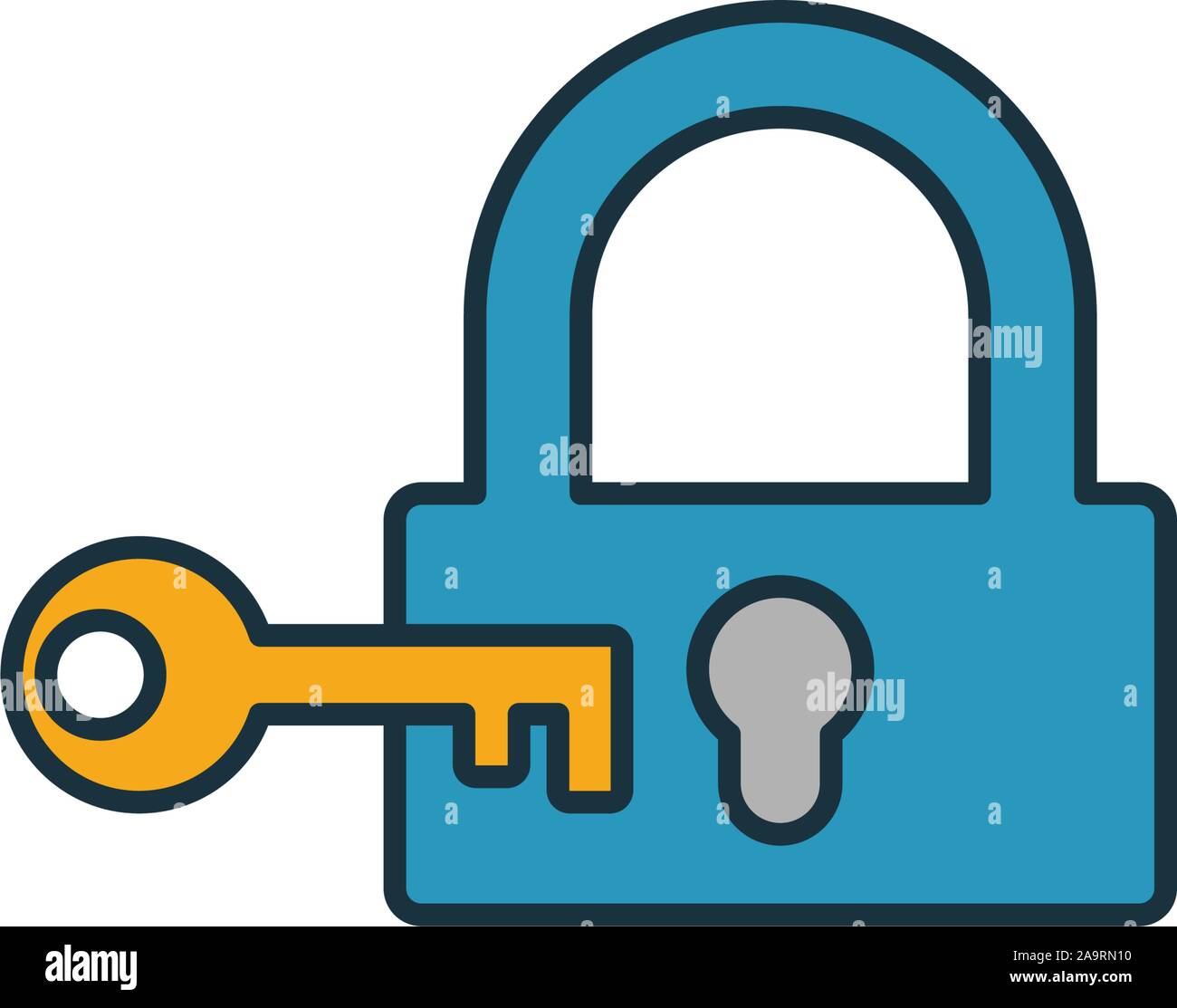 Lock icon. Simple element from security icons collection. Creative Lock ...