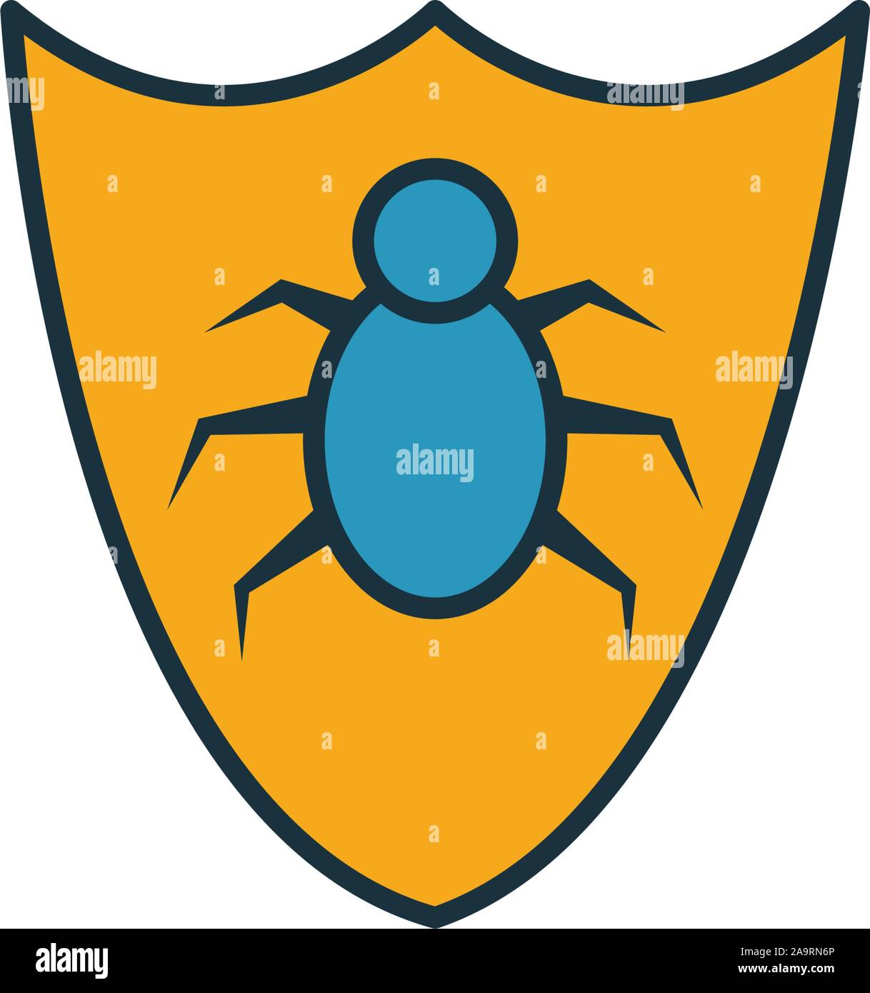 Antivirus icon. Simple element from security icons collection. Creative ...