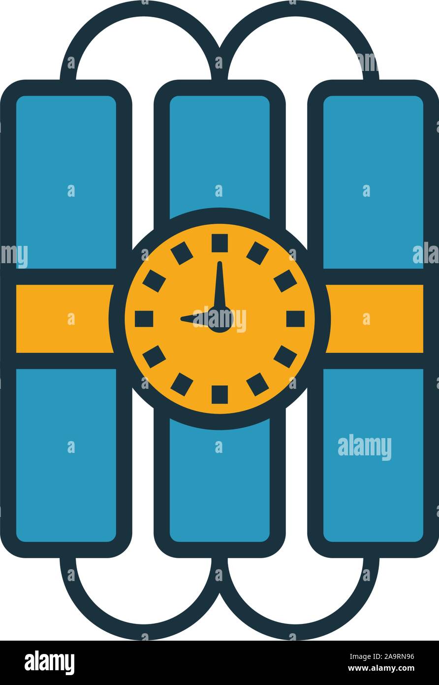 Bomb icon. Simple element from security icons collection. Creative Bomb ...