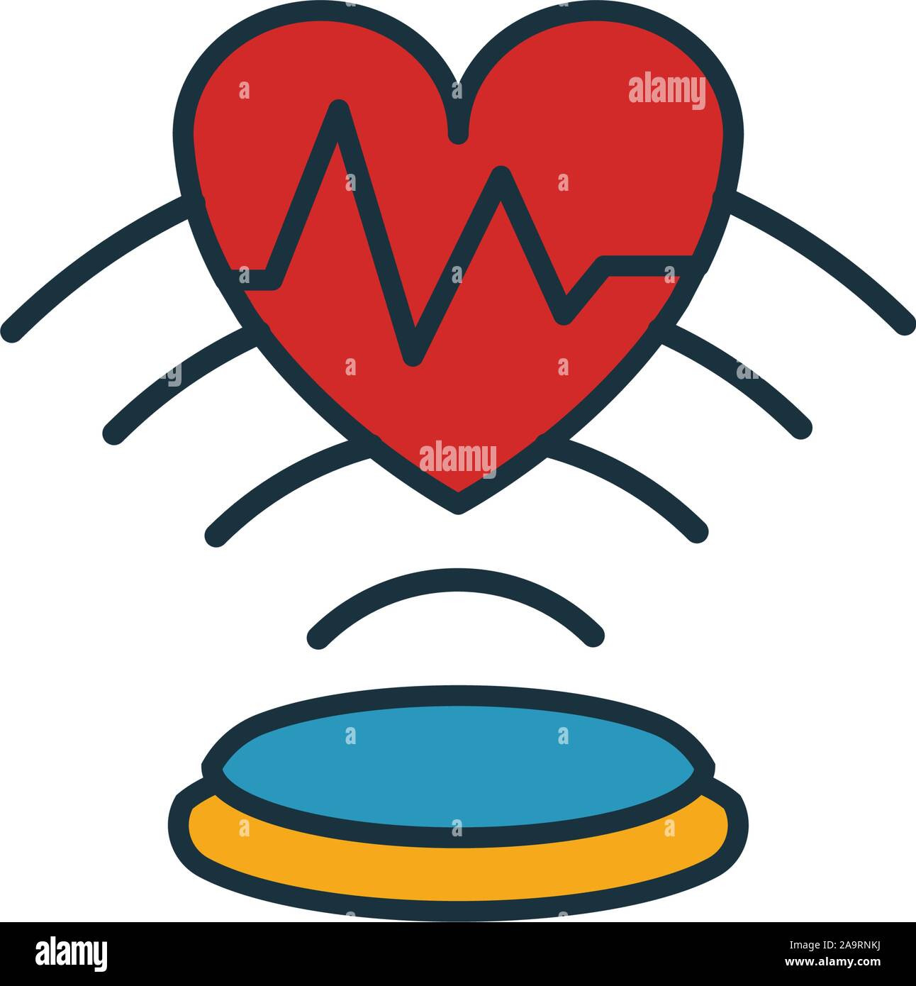 Electronic health sensors Stock Vector Images - Alamy