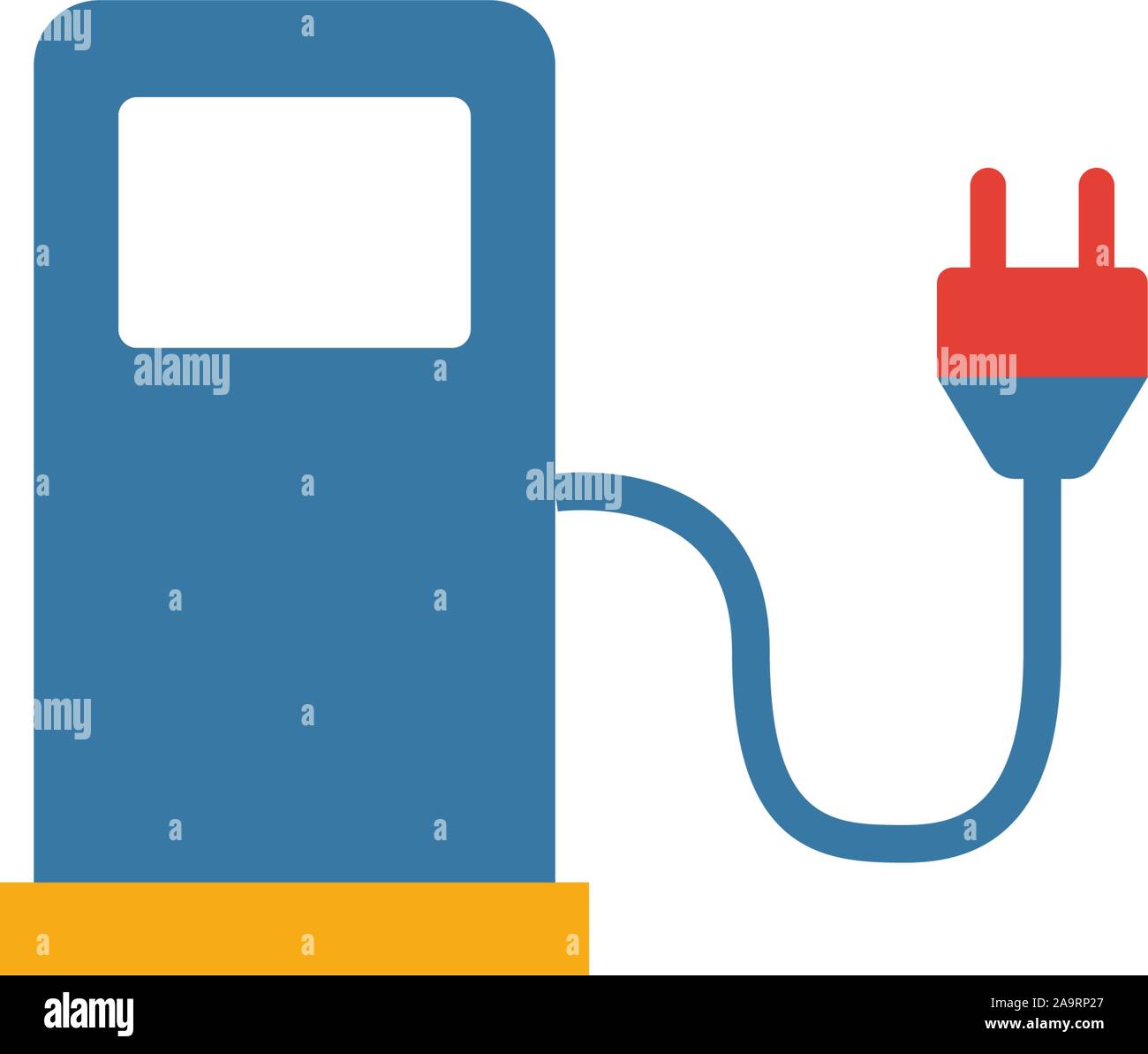 Electric Car Station icon. Simple element from city elements icons ...