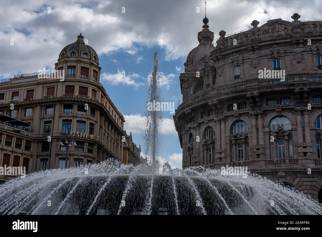 streets of genua, italy Stock Photo - Alamy
