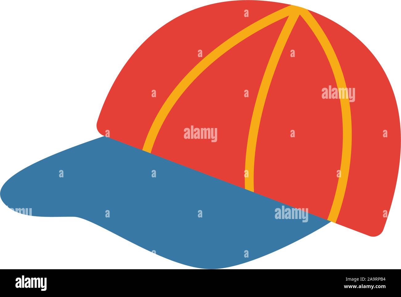 Cap icon. Simple flat element from clothes collection. Creative cap ...