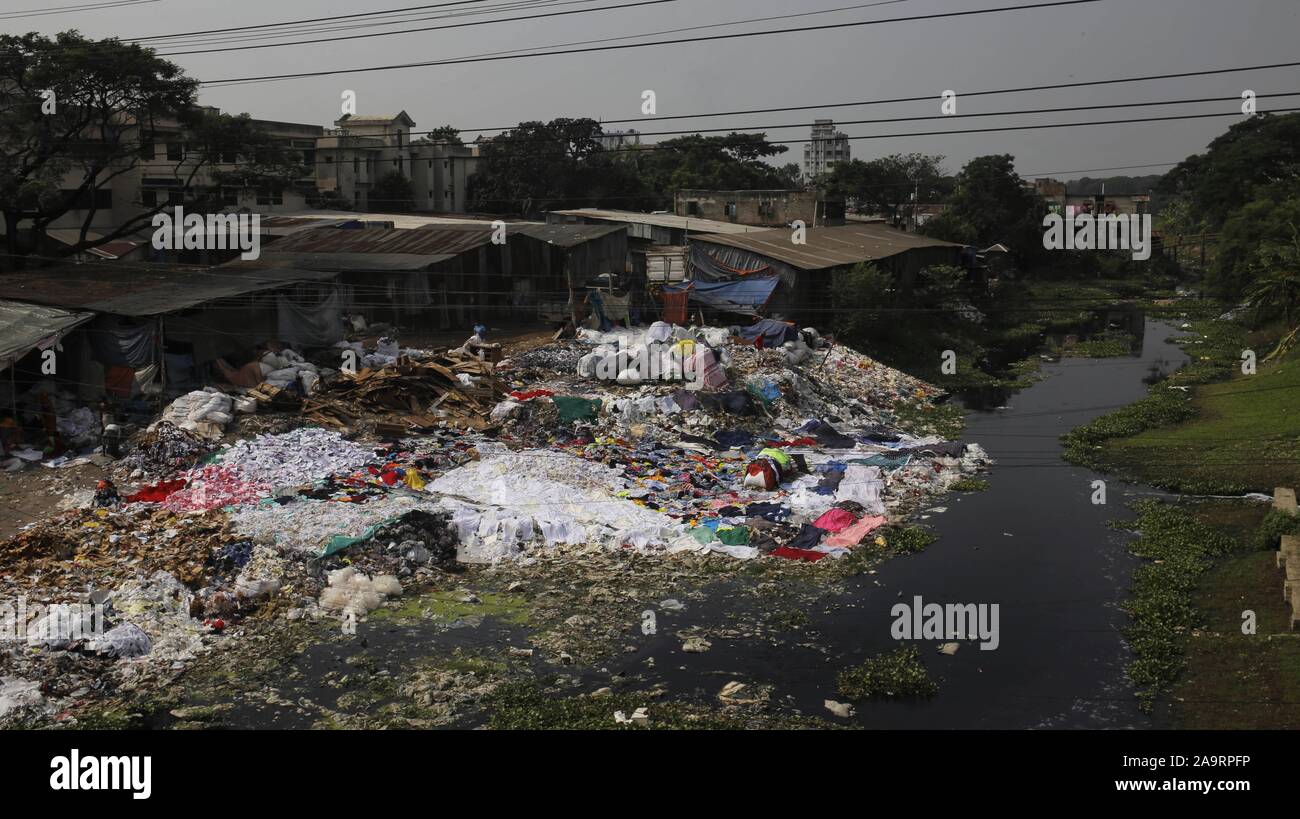 Textile industry waste water hi-res stock photography and images - Alamy