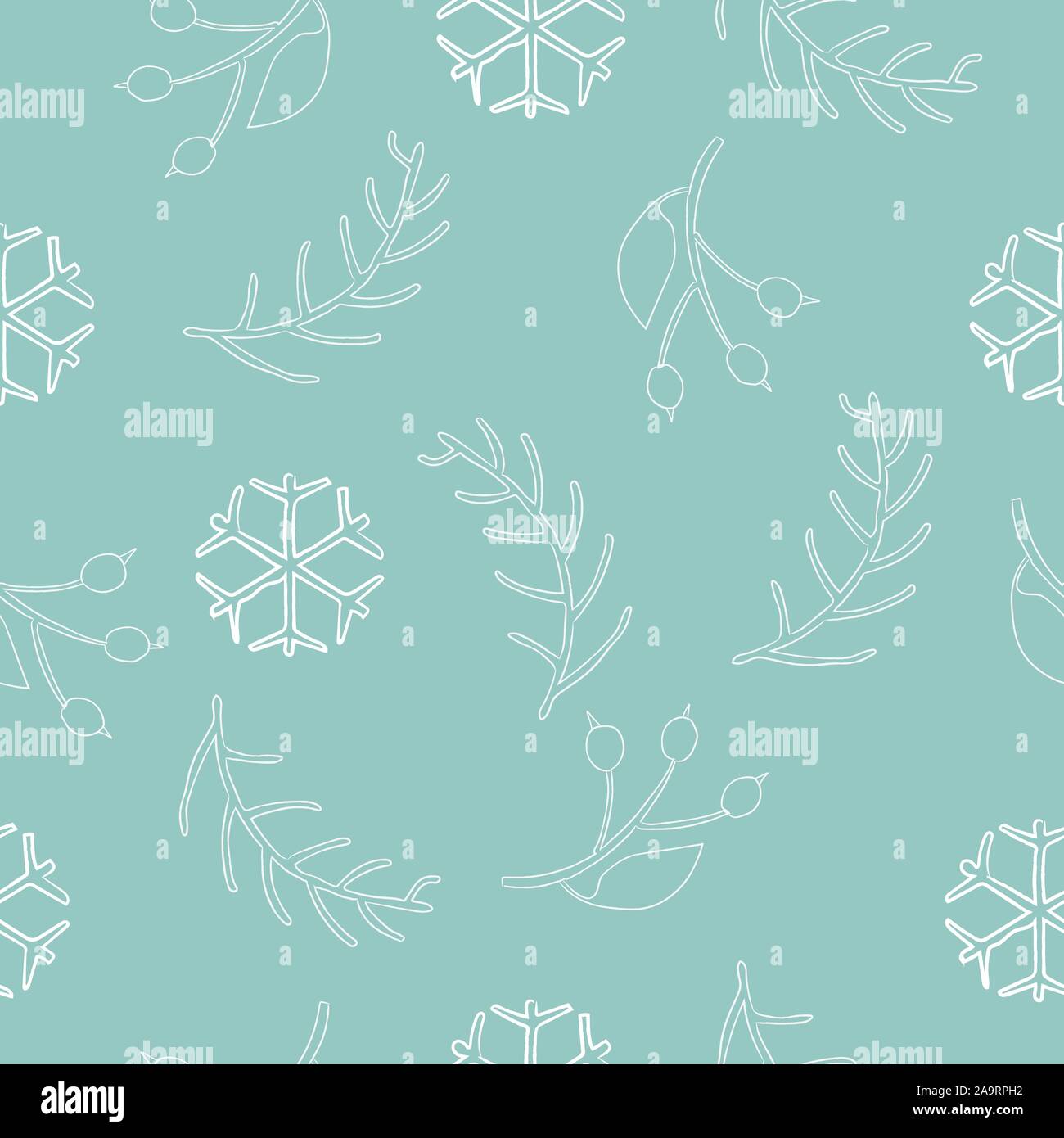 Snow falling in beautiful winter Stock Vector Images - Alamy