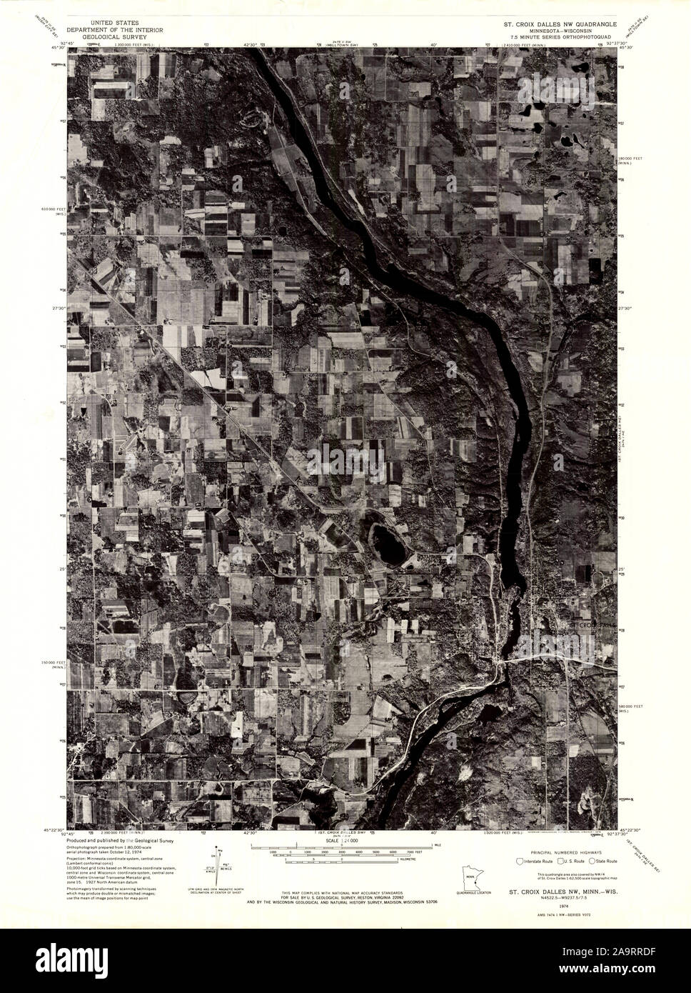 Map of st croix hi-res stock photography and images - Alamy