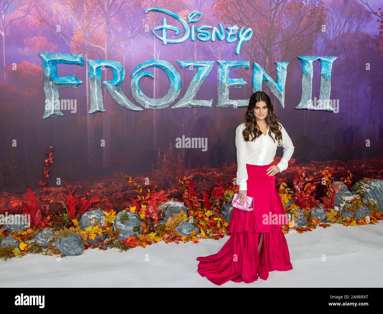 London, UK. 17 November 2019. Idina Menzel attends the 'Frozen 2 ...