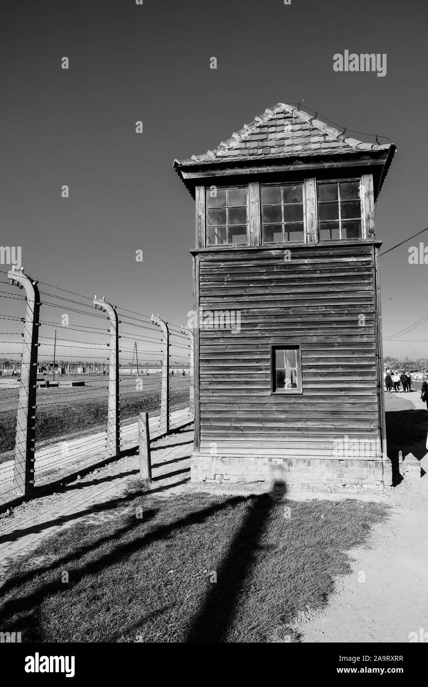 Auschwitz Birkenau concentration and death camp, Poland Stock Photo - Alamy