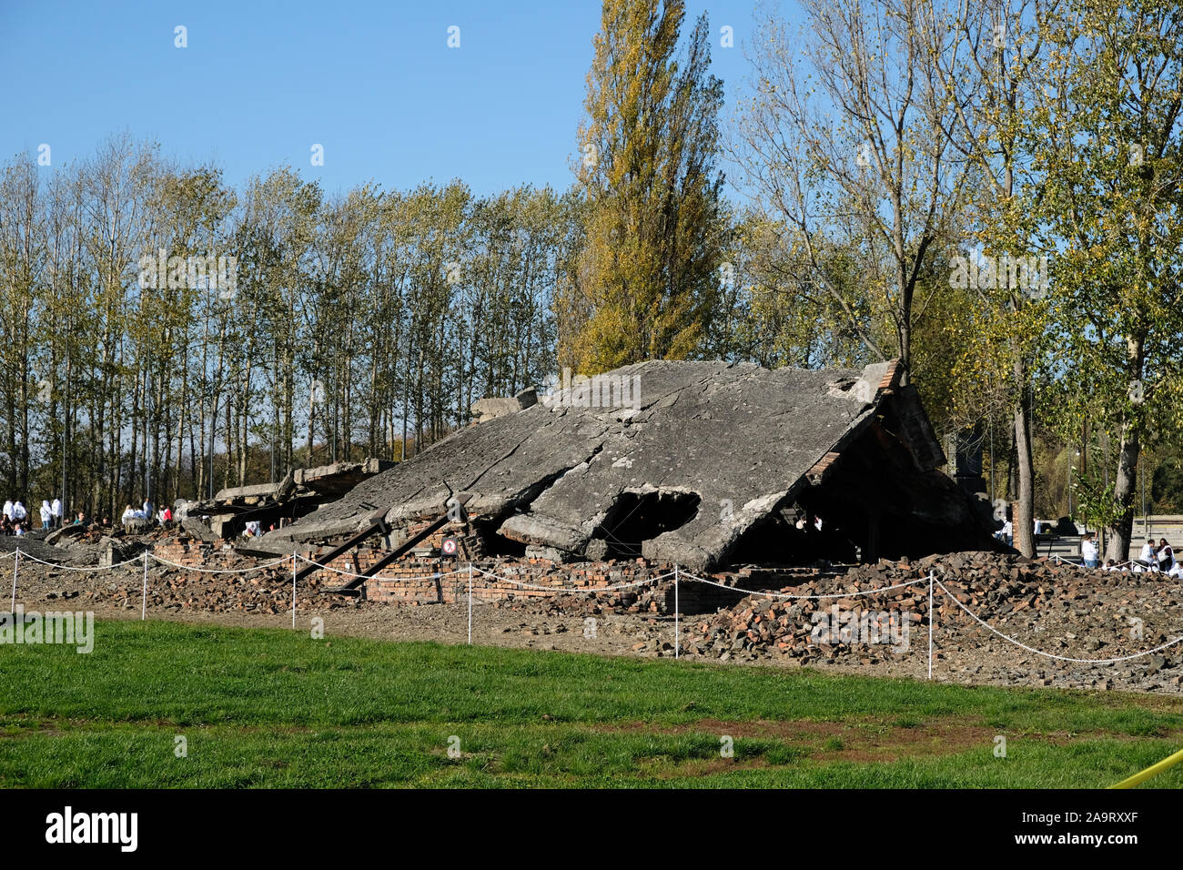 Auschwitz Birkenau concentration and death camp, Poland Stock Photo - Alamy