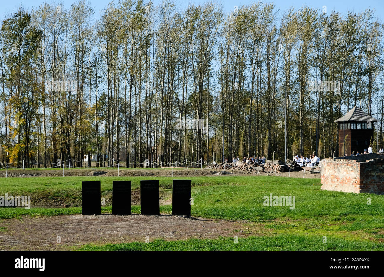 Auschwitz Birkenau concentration and death camp, Poland Stock Photo - Alamy