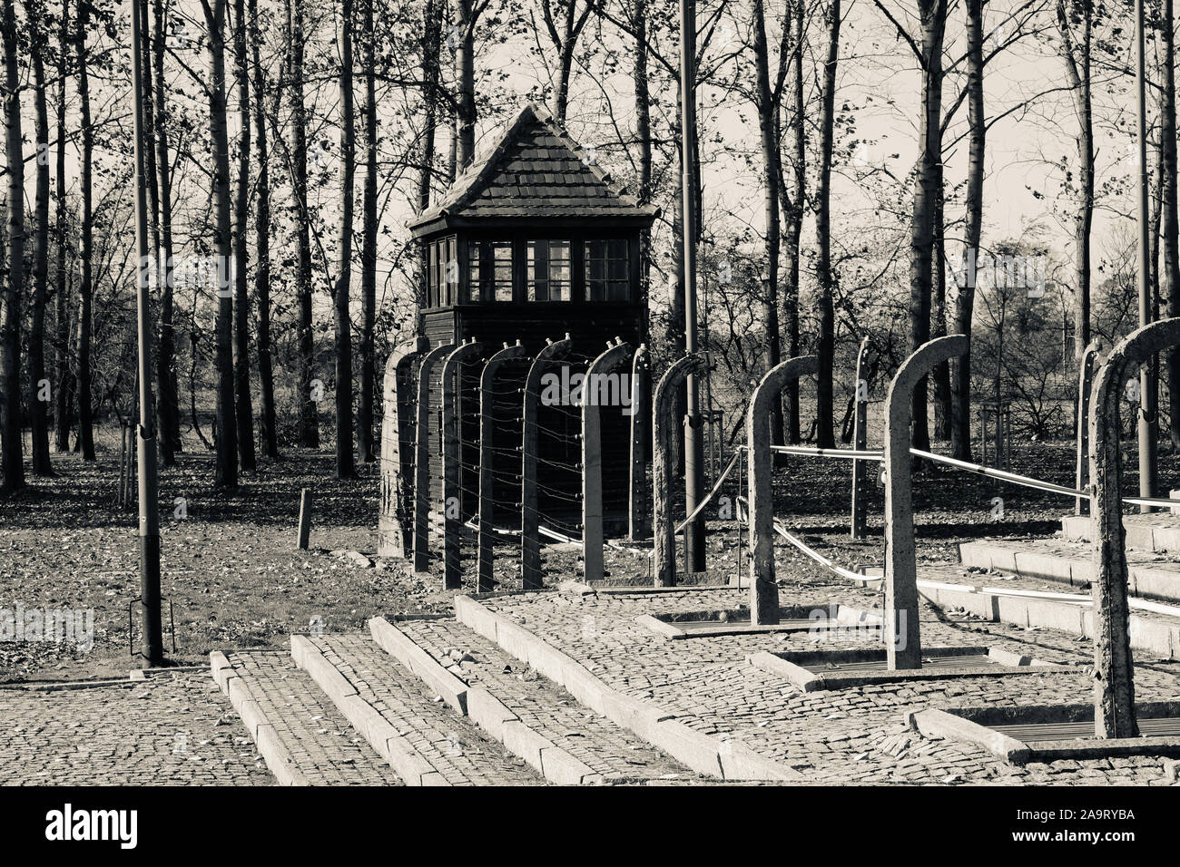Auschwitz Birkenau concentration and death camp, Poland Stock Photo - Alamy