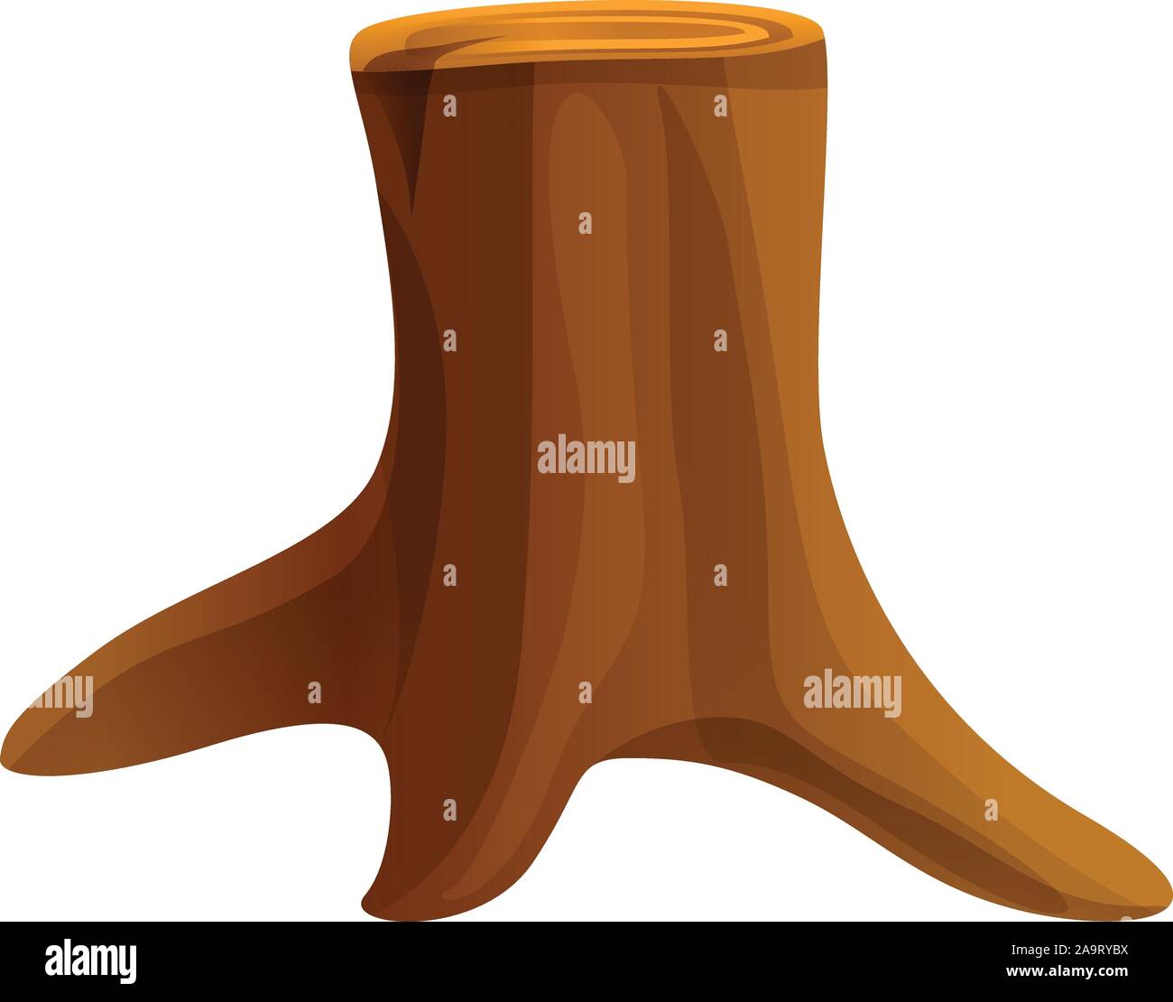 Deforestation icon. Cartoon of deforestation vector icon for web design ...