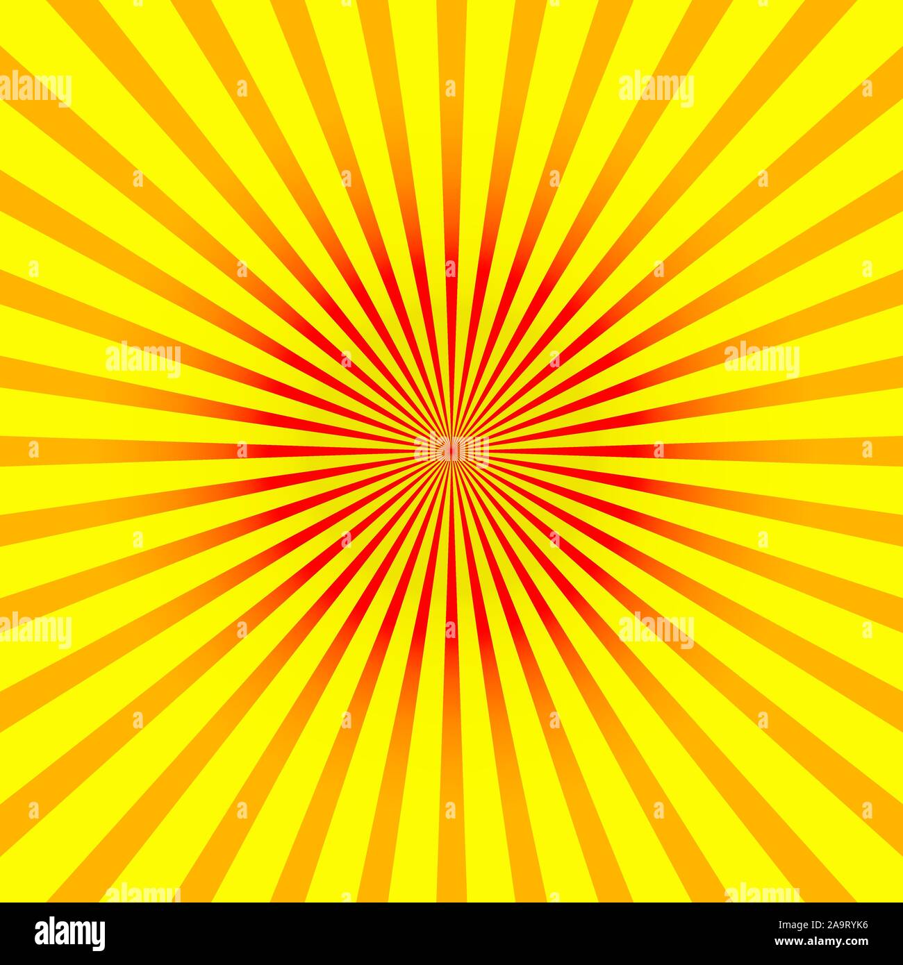 Bright orange rays background. Comics, pop art style. Vector, eps 10 ...