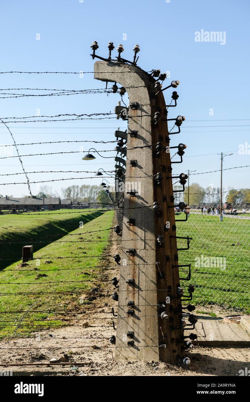 Auschwitz Birkenau concentration and death camp, Poland Stock Photo - Alamy