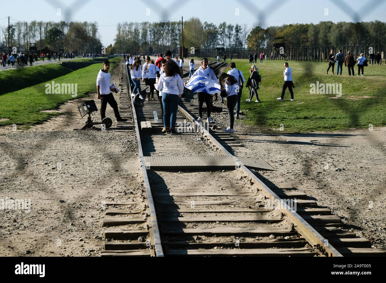 Auschwitz Birkenau concentration and death camp, Poland Stock Photo - Alamy