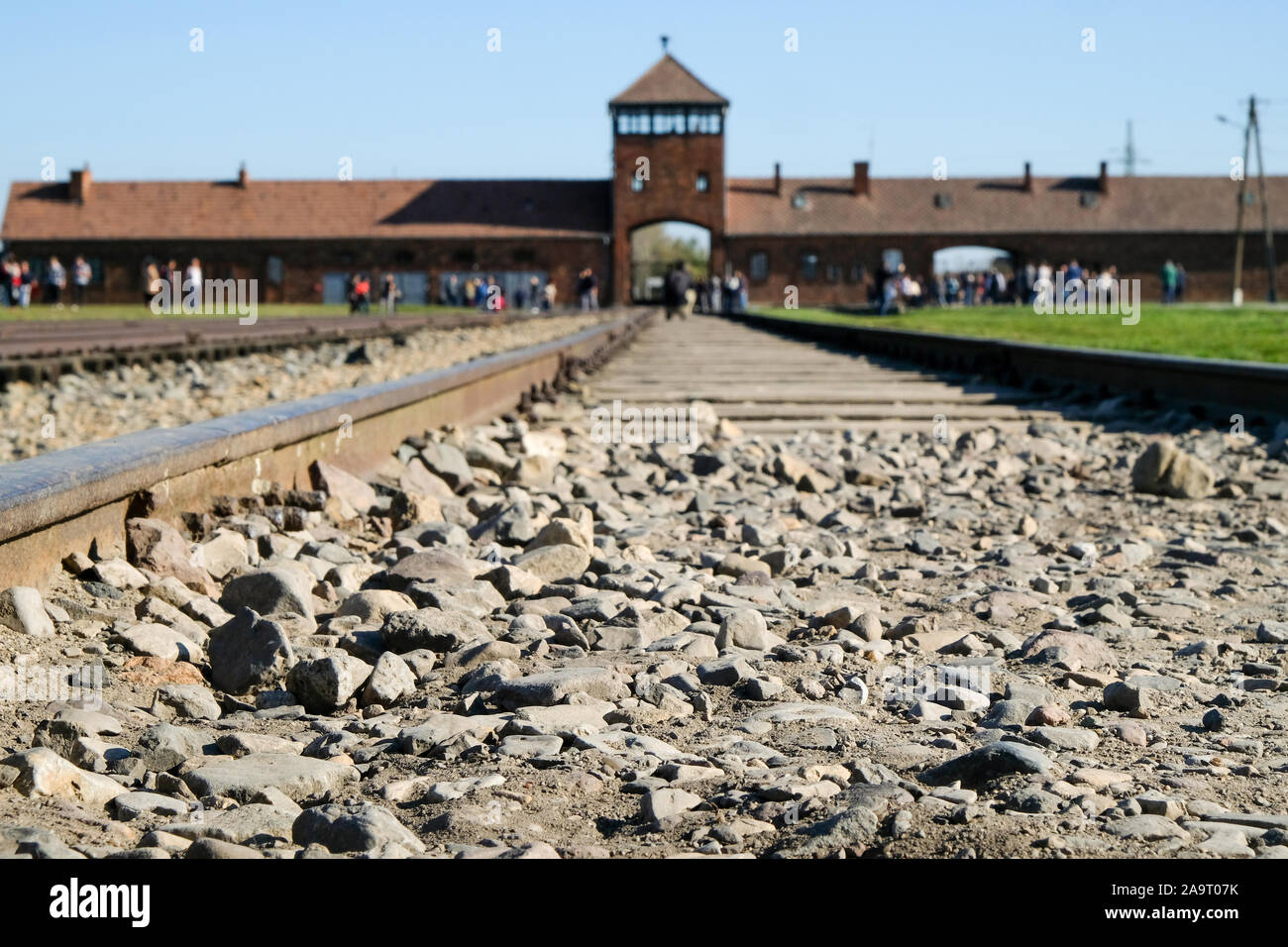 Auschwitz Birkenau concentration and death camp, Poland Stock Photo - Alamy