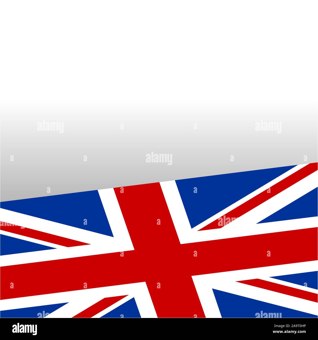 United Kingdom flag frame background with empty space for your text ...