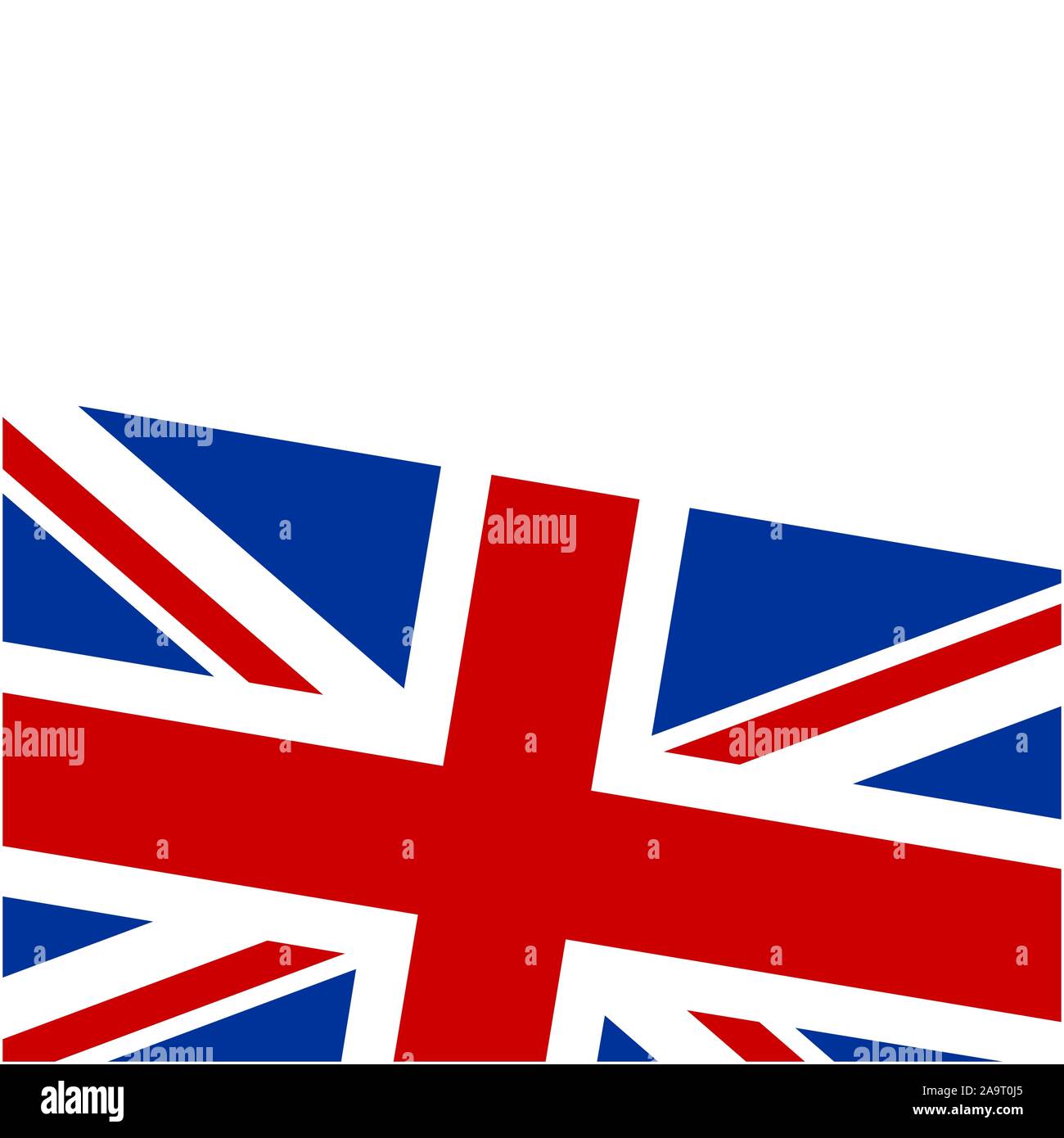 United Kingdom flag frame background with empty space for your text ...