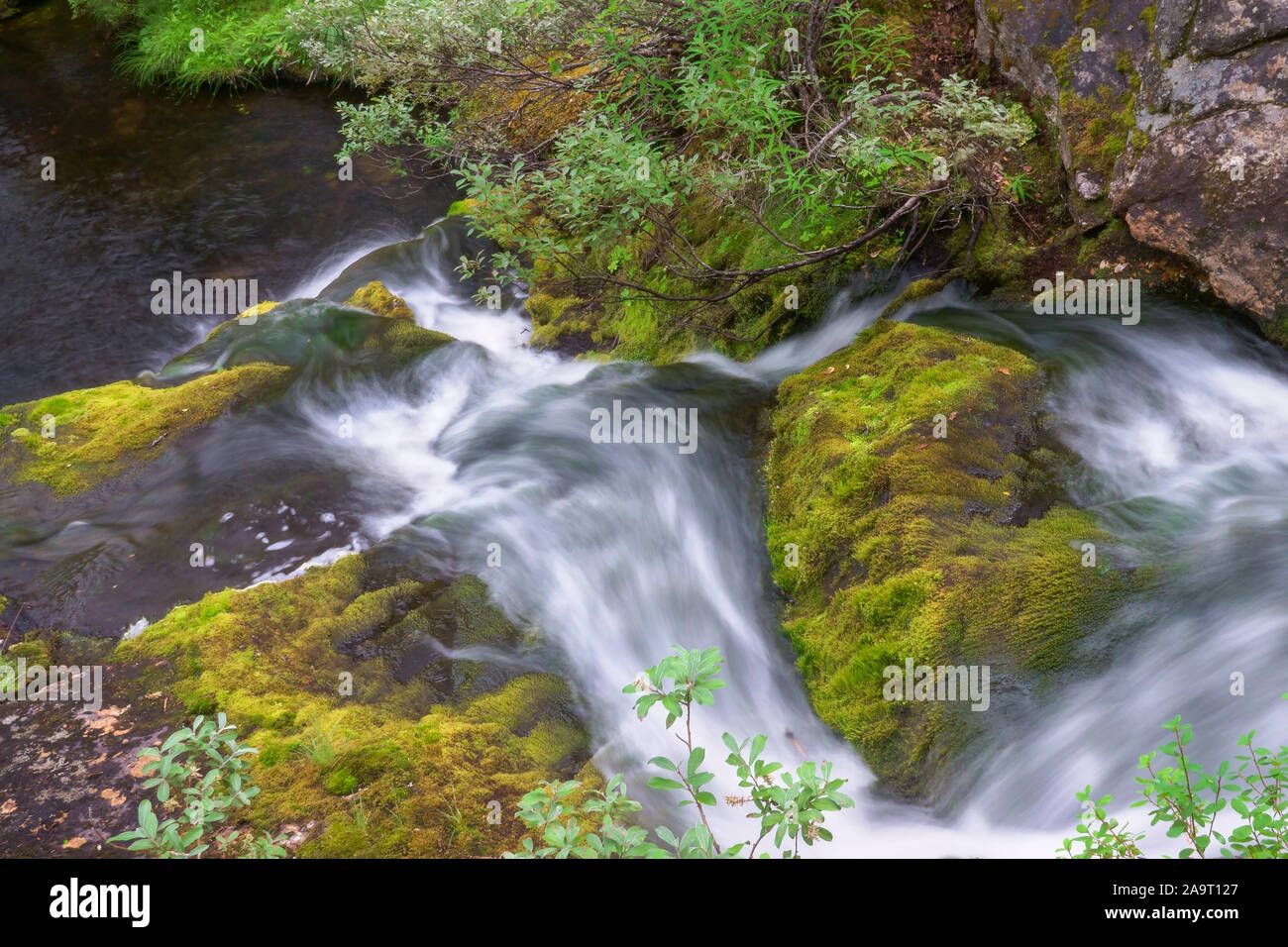Beautiful waterfall russia hi-res stock photography and images - Alamy