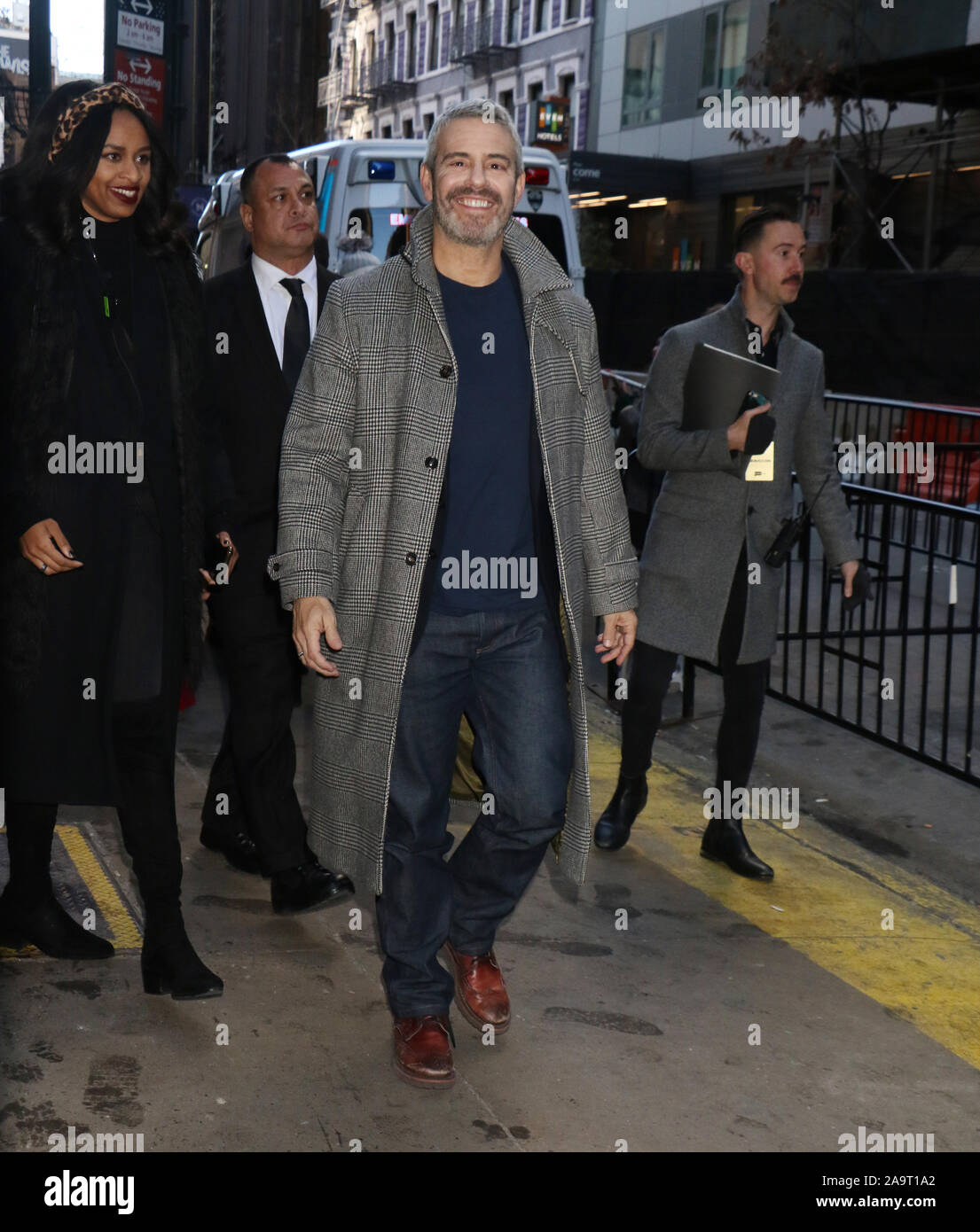 November 16, 2019 Andy Cohen arriving to Bravo Con at Backstage of the ...
